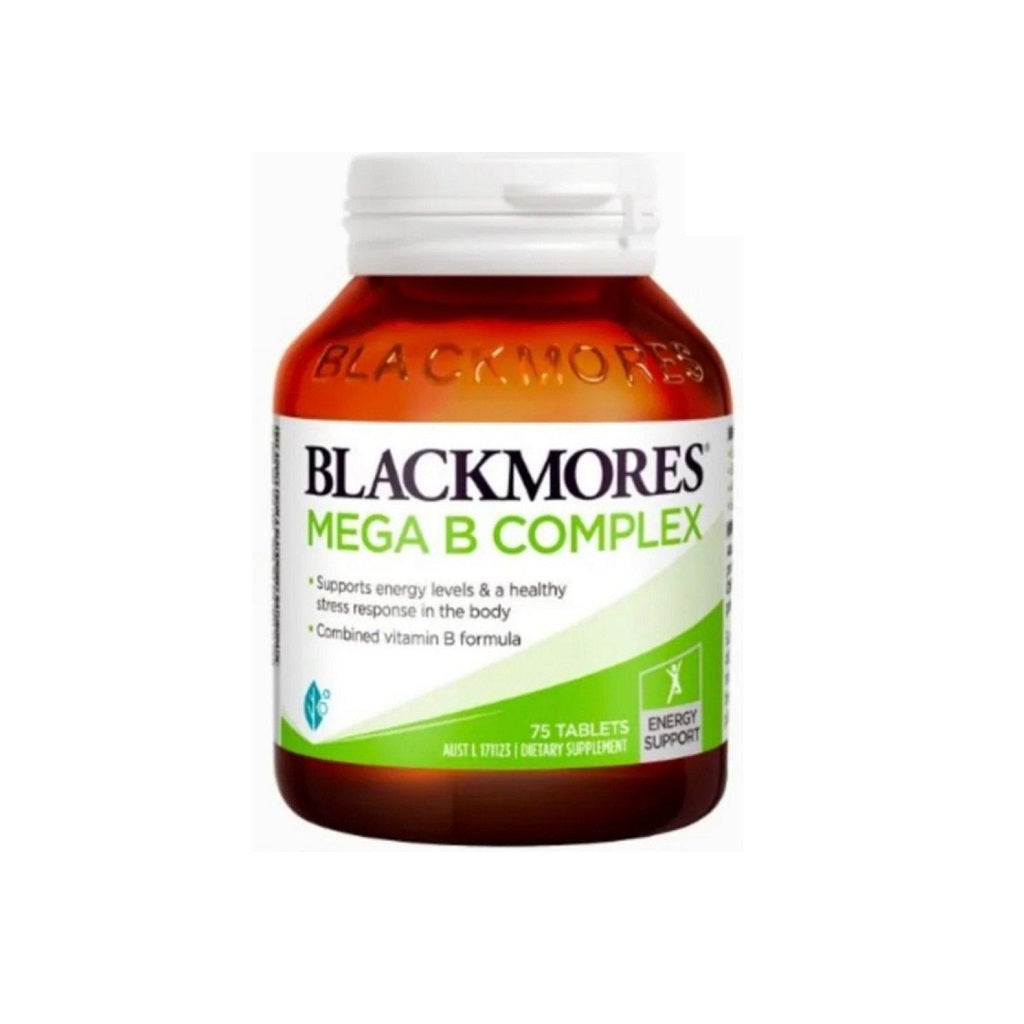 Blackmores Mega B Complex 75 Tablets | BB Beauty