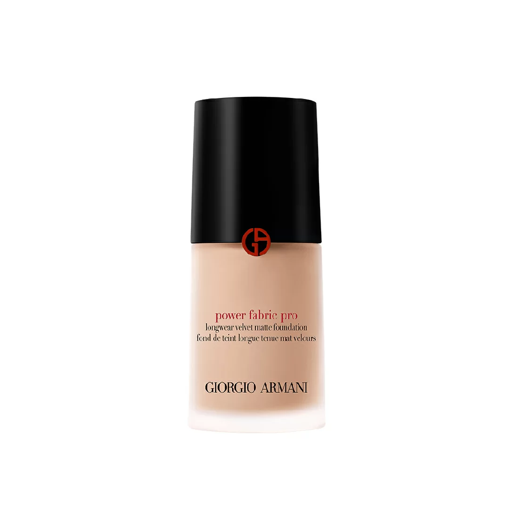 Giorgio Armani Power Fabric Pro Longwear Velvet Matte Foundation 30ml ...