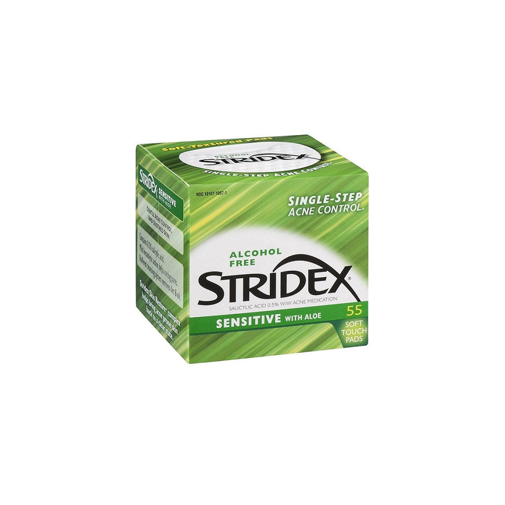 STRIDEX Sensitive with Aloe 55 Pads | BB Beauty