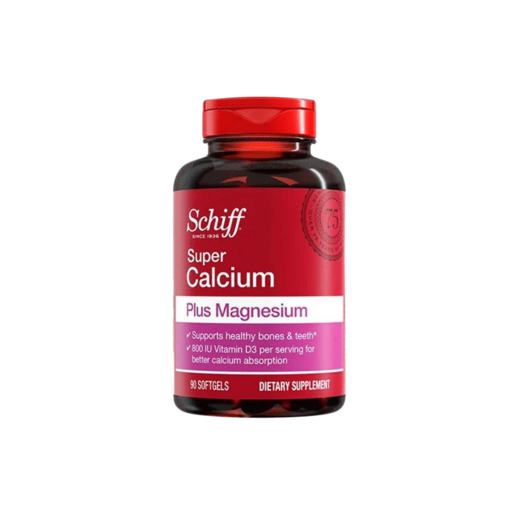Schiff Super Calcium Plus Magnesium 90 Softgels | BB Beauty
